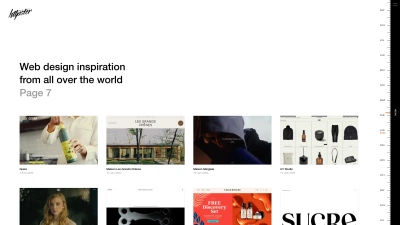 Landing Page Inspo (@twanlass) / Cosmos