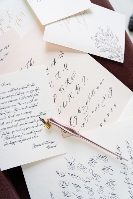 Modern Calligraphy (@ariellebasha) / Cosmos